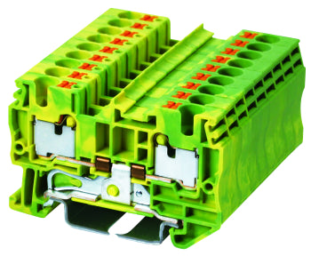 Switchtec DP4-PE Dinkle 4mm Din Rail Earth Terminal Green / Yellow – ETC Electrical