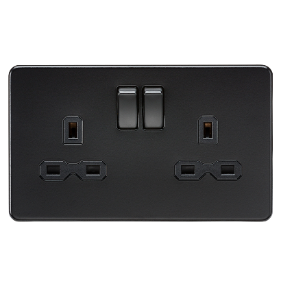 Black Switches and Sockets – ETC Electrical