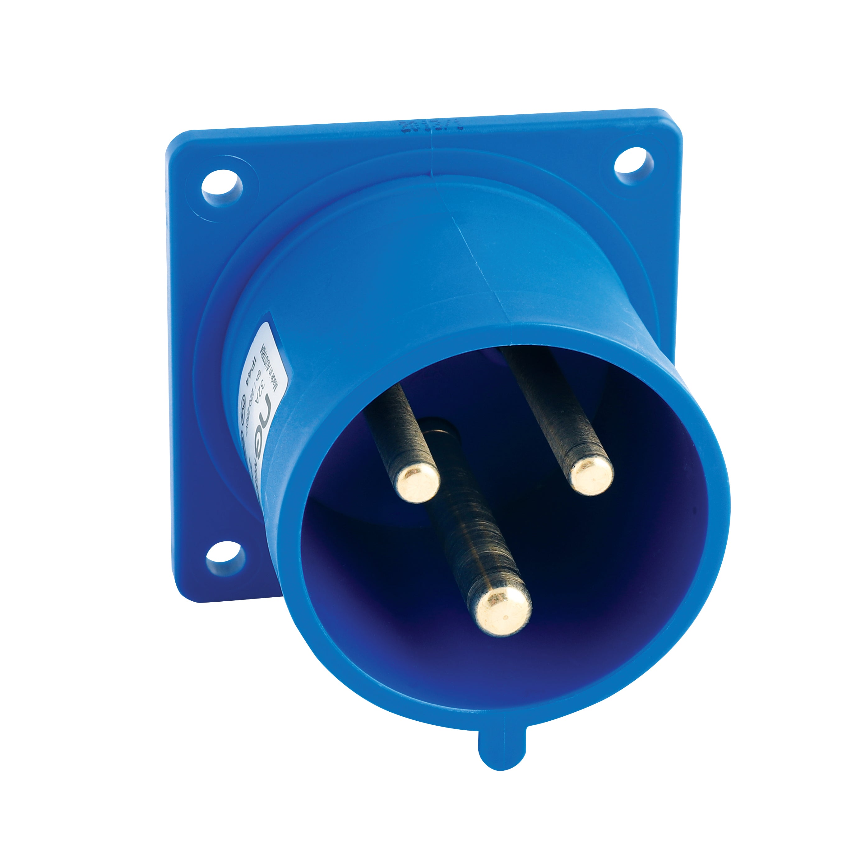 Niglon 57487 16A 3P Panel Mount Appliance Inlet 240V IP44 – ETC Electrical