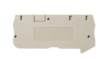 Switchtec DP1.5C-TN Dinkle 1.5mm 3 Way Din Rail Terminal End Cover Gre ...