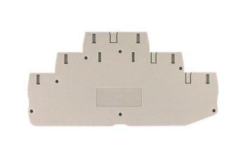 Switchtec DP2.5C-3L Dinkle 2.5mm 3 Way Din Rail Terminal End Cover Gre ...