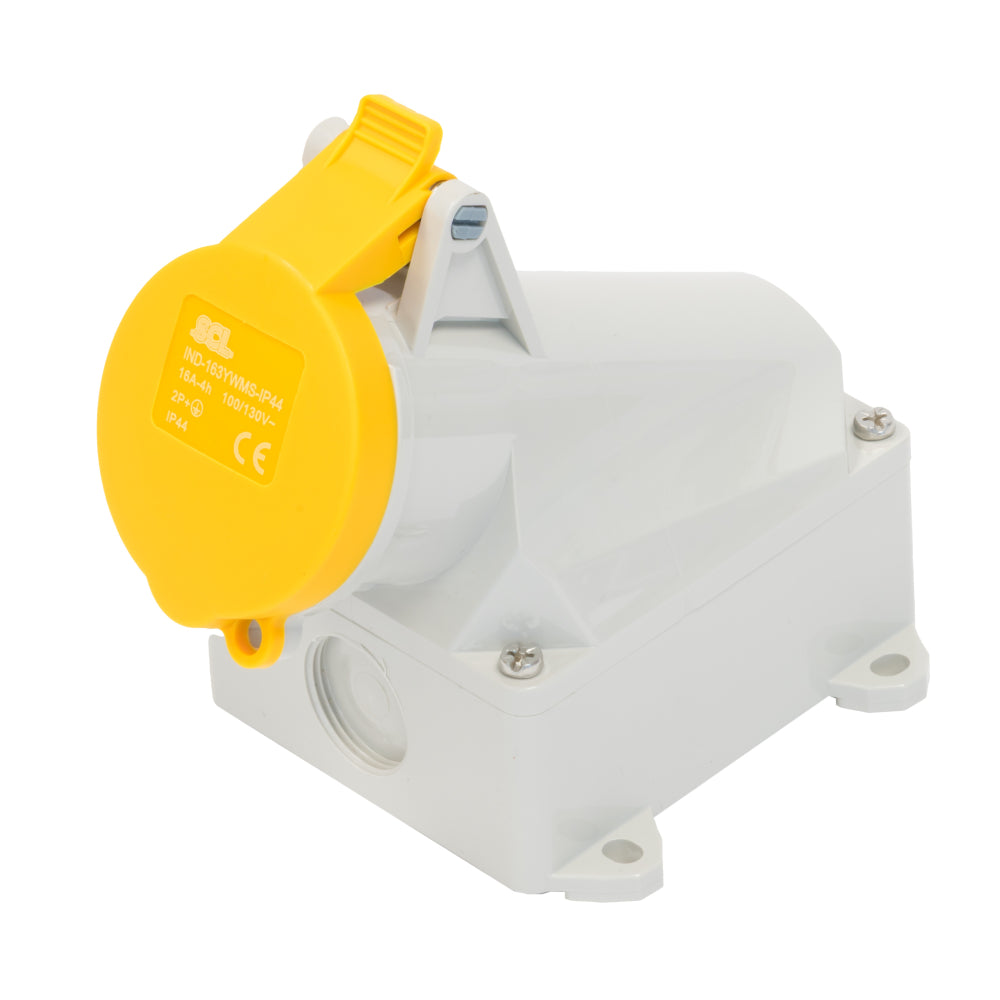 Switchtec IND-163YWMS-IP44 16A 3P 110V Wall Mount Socket IP44 – ETC ...