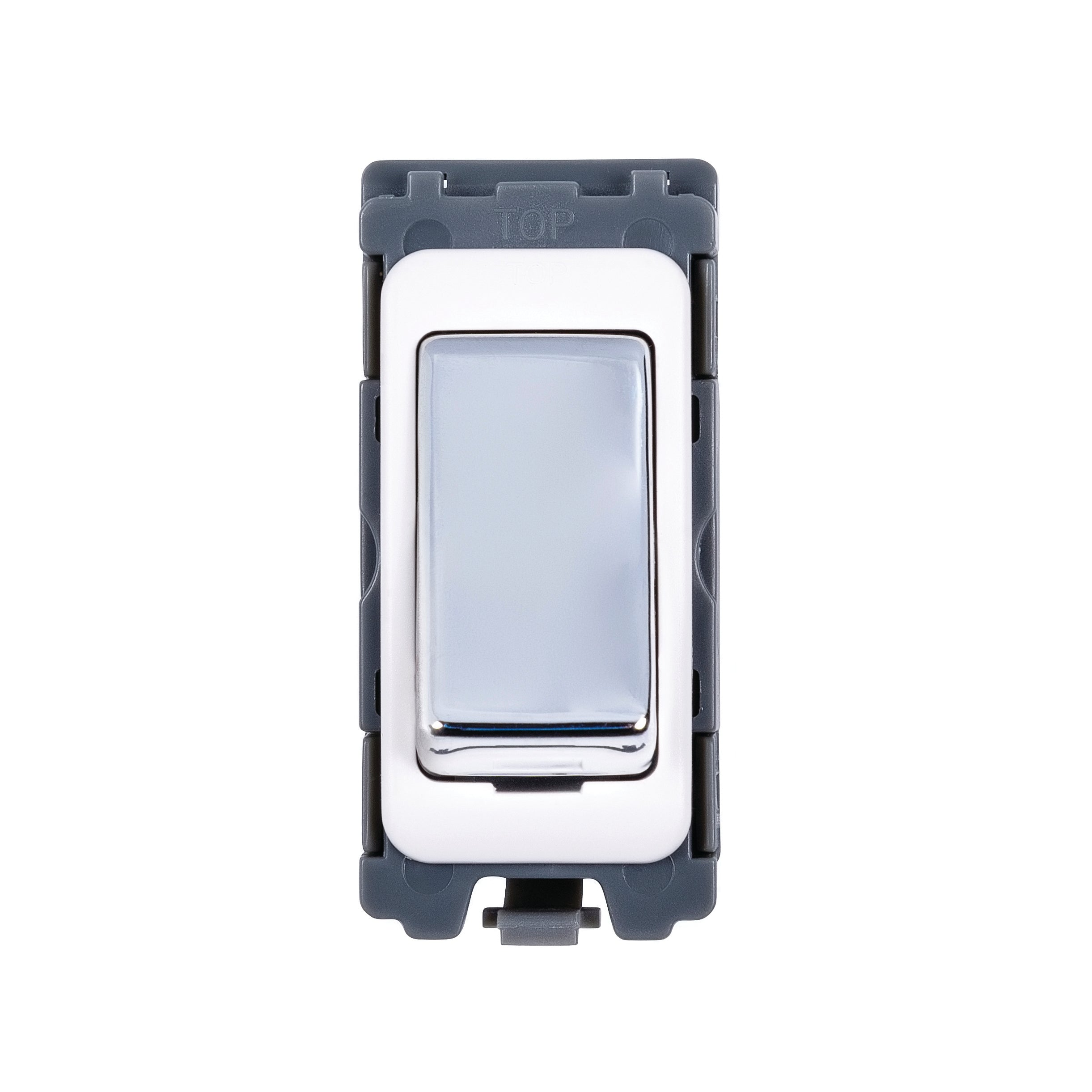 Niglon M2-1C-PC 20A 2 Way and Centre Off Switch Module Polished Chrome ...