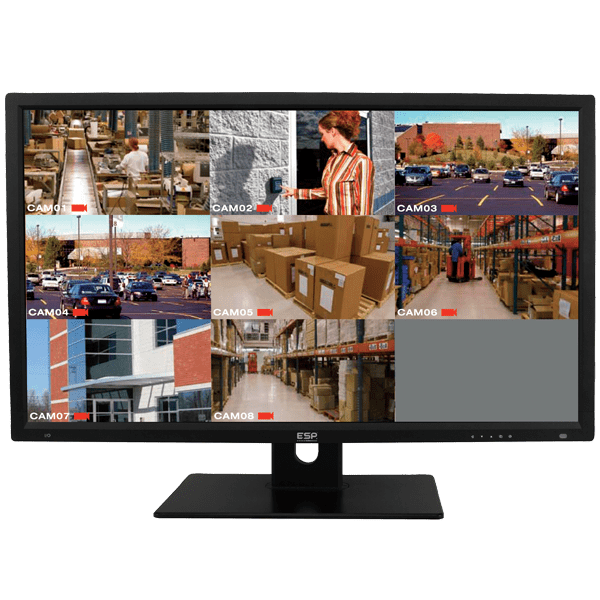 ESP MON324K 31.5'' LED CCTV 4K Monitor Black – ETC Electrical