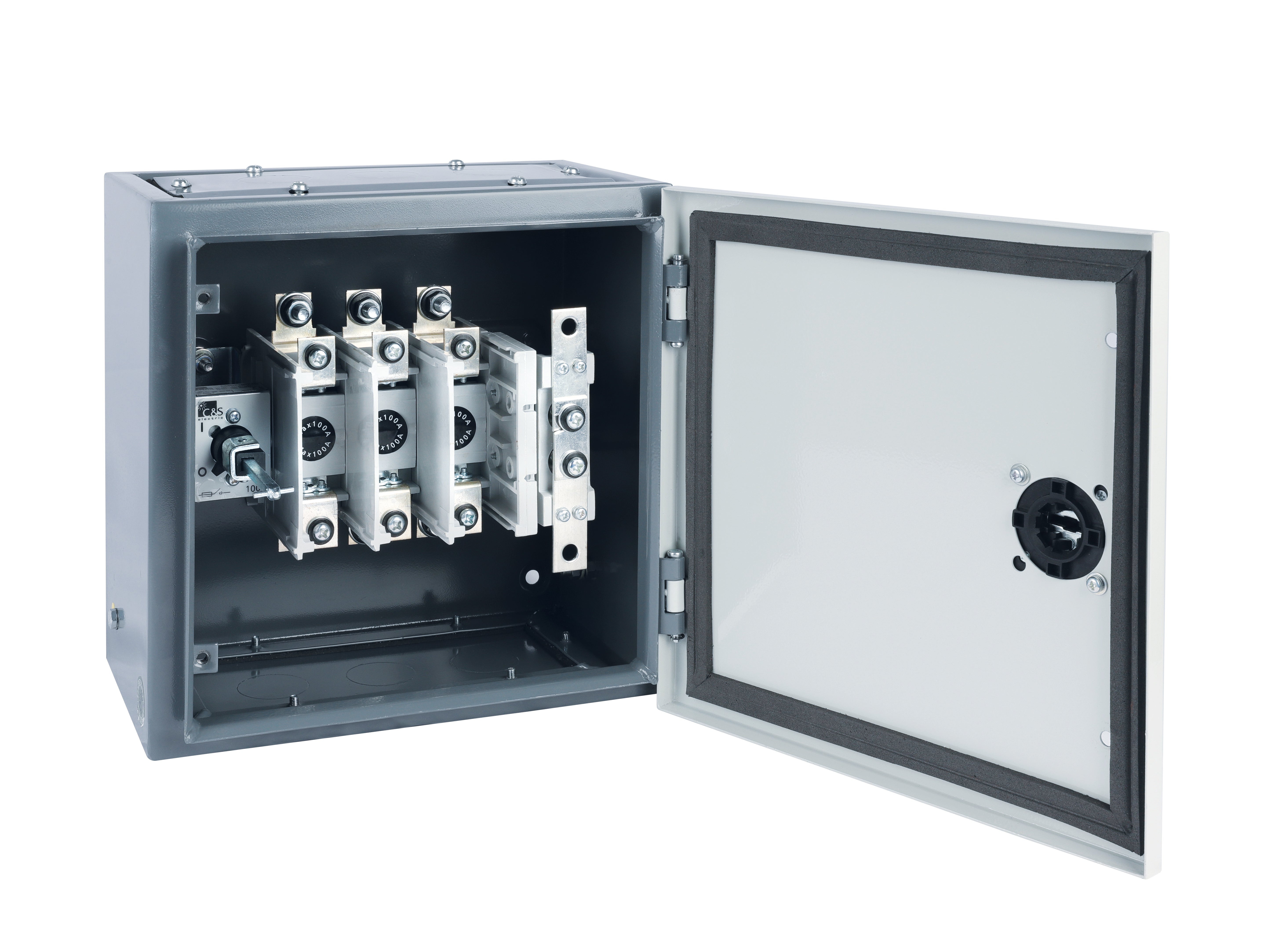 Niglon MS1003PSFCM 100A TP Steel Compact Enclosed Switch Fuse IP54 ...