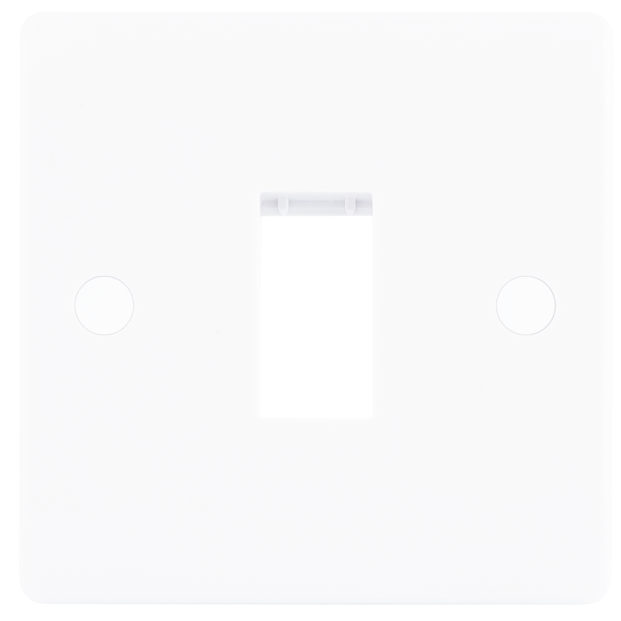 Niglon NSP1 1 Gang Grid Faceplate White Moulded – ETC Electrical