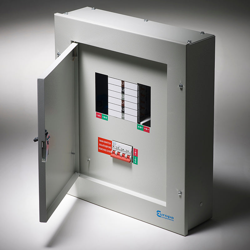 Europa TPN10 125A TP 10 Way Distribution Board – ETC Electrical